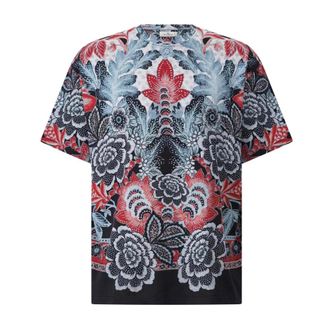 Etro T-Shirt mit Paisley-Muster - - Tops - Herren - Mehrfarbig - M