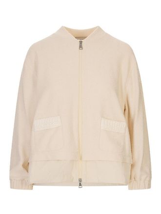 Moncler Cardigan - Blanc