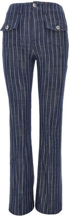 Dondup Esibizionista Capsule pinstriped pants Woman 40