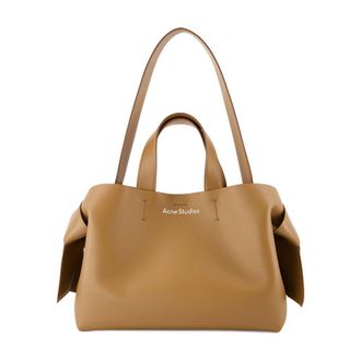 Acne Studios Unisex Shoulder Bag Brown Calfskin