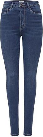 Only NOS Onlroyal Hw Skinny Jeans Bb Bj13964 Noos, Jean Femme, Bleu (Dark Blue Denim Dark Denim), 40 /L34 (Taille fabricant: Large)