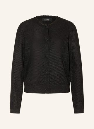 Marc Cain Strickjacke Mit Glitzergarn schwarz