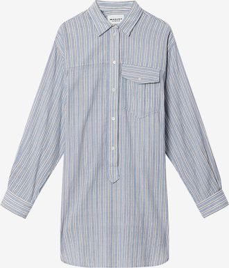 Isabel Marant Robe Loriane - Femme - Bleu - Taille 34 - Marant &Eacute;toile