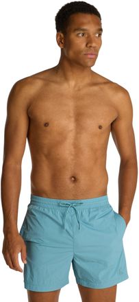 Calvin Klein Herren Badeshorts Medium Drawstring Mittellang, Blau (Adriatic Blue), XL
