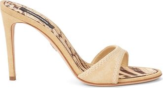 Dsquared2 Femme, Chaussures, Jaune, Taille: 37 EU Twin Mule Sandales