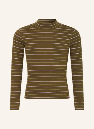 Scotch & Soda Longsleeve Mit Glitzergarn gruen