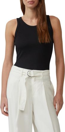 s.Oliver Slim-Fit-Top mit Rippstruktur