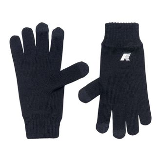 K-Way Costa Inglese Rippstrick-Handschuhe - - Accessories - Herren - Blau - L