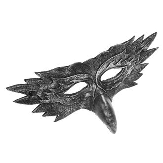 Valiclud Halbmaske PU Flügel Design Masquerade Maskerademaske für Halloween Karneval Cosplay Party Herren Damen Stilvoll Langlebig Komfortabel