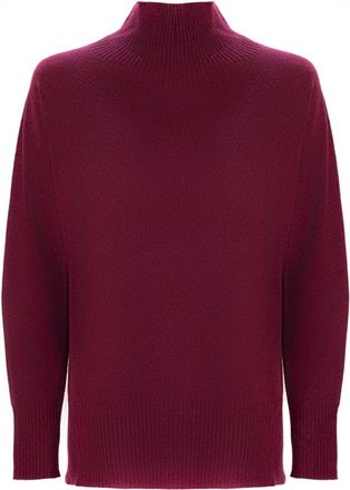 KANGRA Femme, Pulls, Rouge, Taille: 42 FR Pull à col roulé