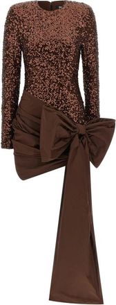 Rotate Rotate Birger Christensen, Damen, Kleider, Braun, LGr&ouml;&szlig;e