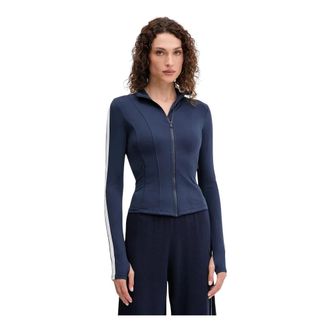 P.E Nation Zip-through Sweatshirt - - Sweatshirts & Hoodies - Damen - Blau - XS