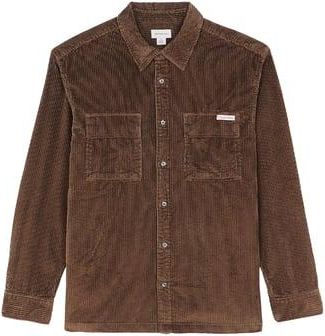 Calvin Klein Chemise en velours c&ocirc;tel&eacute;