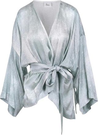 8pm 8Pm, Femme, Blouses et Chemises, Vert, Taille: 36 FR Kimono Shanghai