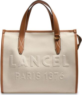 Lancel Femme, Sacs, Beige, Taille: ONE Size Cabas Zip M
