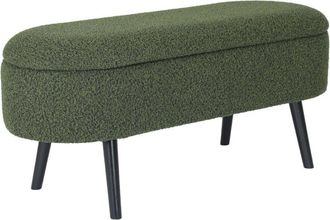 Sweeek Sitzbank mit Stauraum und Bouclé-Bezug - Sweeek