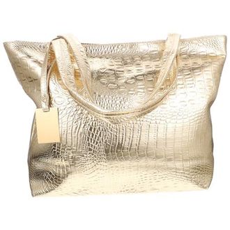 Holibanna 1 grand sac &agrave; main pour femme et fille - Sac &agrave; bandouli&egrave;re en cuir - Motif l&eacute;opard - Sac &agrave; bandouli&egrave;re pour femme - Sac fourre-tout haute capacit&eacute;, Do