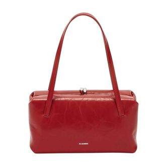 Jil Sander Femme, Sacs, Rouge, Taille: ONE Size Sac Cerise Goji Pillow Handle
