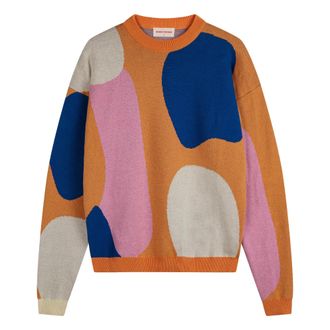 Bobo Choses Pull Jacquard Patch - Collection Femme - Bobo Choses