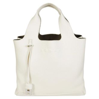 Hogan Femme, Sacs, Blanc, Taille: ONE Size Sac en Cuir Élégant pour Femmes