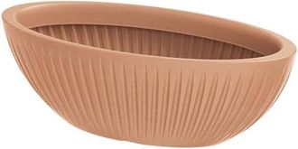 Prosperplast Blumentopf Latia, oval, 58 x 24 x 20 cm, Terrakotta