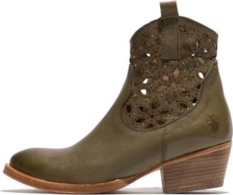 FLY London Fly London Damen WAIL290FLY Western Boot, Khaki, 41 EU