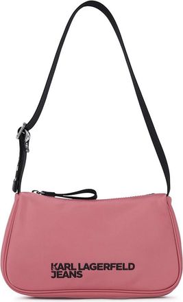 Karl Lagerfeld Karl Lagerfeld Jeans, Damen, Essential Nylon Shoulder Bag, Rosa, One size