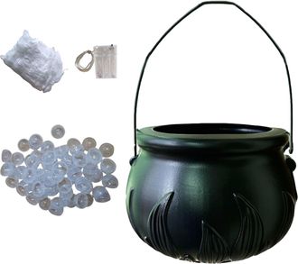 Generic Witches Cauldron | Halloween Outdoor Halloween Hitch Holdle Candy Holder Bobble Bottle Props Decoration for Events Haunted Houses Yard Innoor Küche In