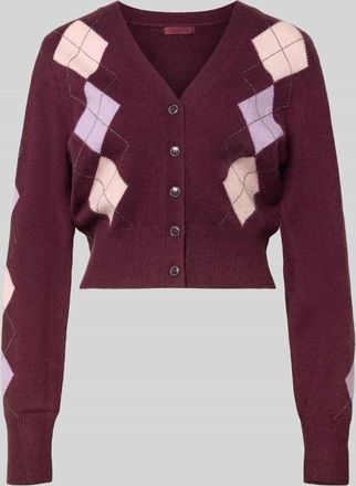 Guess Regular Fit Strickjacke aus Baumwoll-Mix Modell GRACIE