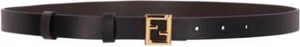 Fendi Rev 2 cm FF G&uuml;rtelschnalle - - Accessories - Damen - Schwarzk - 80 CM