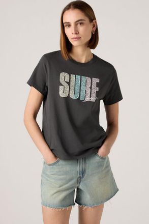 Levi's T Shirt Graphique Favorite - Femme - Noir / Pirate Black - XS