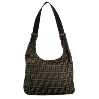 Fendi Sac bandouli&egrave;re Zucca Pre-owned - Femme - Pre-owned - Brun - Taille: ONE Size