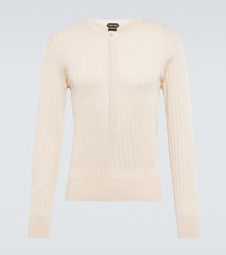 Tom Ford Pullover aus einem Seidengemisch