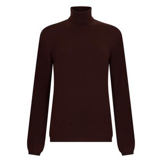 Malo Femme, Pulls, Rouge, Taille: 44 FR Dxc117F2Z20 Pull &agrave; col roul&eacute;