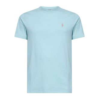 Polo Ralph Lauren Homme, Tops, Bleu, Taille: S T-shirt Coupe Slim Personnalis&eacute;e