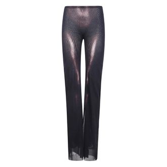Jean Paul Gaultier Straight Hosen - - Trousers - Damen - Braun - S