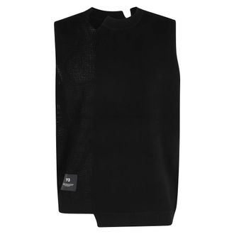 Yohji Yamamoto Herren, Strickwaren, Schwarzk, SGr&ouml;&szlig;e