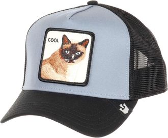 Goorin Brothers Trucker Cap V2 Cool Cat Slate Blau, Size:OneSize