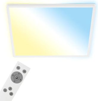 Briloner LED Deckenlampe flach Smart Home, funktioniert mit Alexa, Fernbedienung, Lampe, Deckenleuchte, Wohnzimmerlampe, LED Panel, Schlafzimmerlampe, Flurlamp