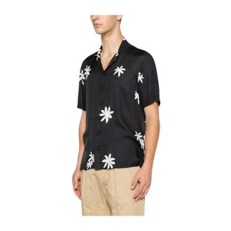 Tagliatore Homme, Chemises, Noir, Taille: XL Chemise imprim&eacute; palmier Hawa&iuml;