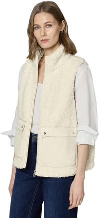 Street One Weste mit Patch Pockets eggshell ecru 36