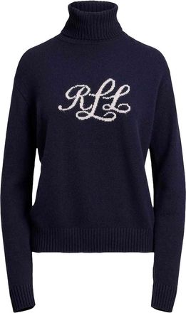 Lauren Ralph Lauren Pull Col Rond - Bleu