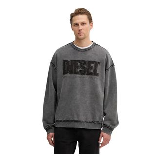 Diesel S-Boxt-Raw-V1 Sweatshirt - - Sweatshirts & Hoodies - Herren - Grau - 2XL