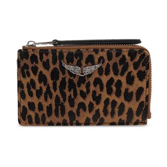 Zadig&Voltaire Kartenetui aus Leder - - Accessories - Damen - Braun - ONE SIZE