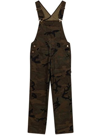 SUPREME x Louis Vuitton salopette à imprimé camouflage - Vert