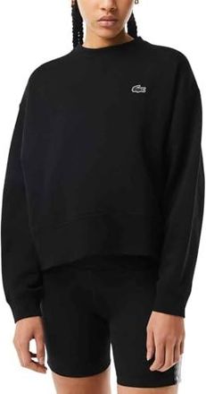 Lacoste Sweatshirt Femme, Noir, 40