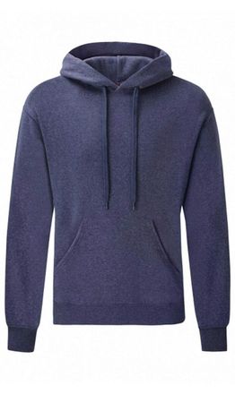 Fruit Of The Loom Hooded Sweat Vintage Heather Navy-XXL