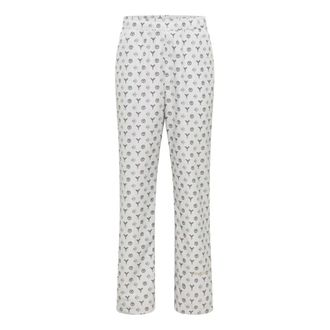 Carlo Colucci Homme, Pantalons, Blanc, Taille: W32 Wide Leg Pants - Torn Pages