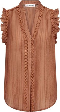 Co'Couture Femme, Blouses et Chemises, Brun, Taille: 44 FR Blouses