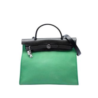 Herm&egrave;s Pre-owned Herbag Zip - - Pre-owned - Damen - Gr&uuml;n - ONE SIZE